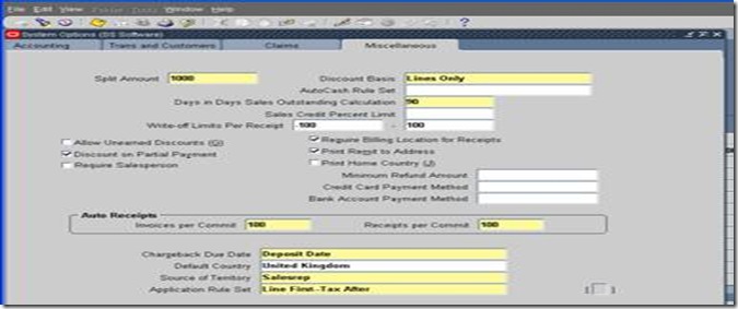 Oracle Applications: How to write off small receipt amount